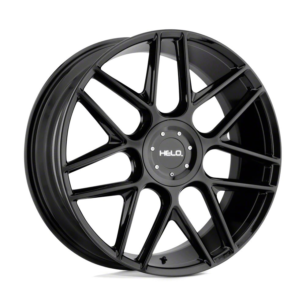 HELO Frontier HE912 Gloss Black 6-Lug Wheel; 20x8.5; 20mm Offset ...