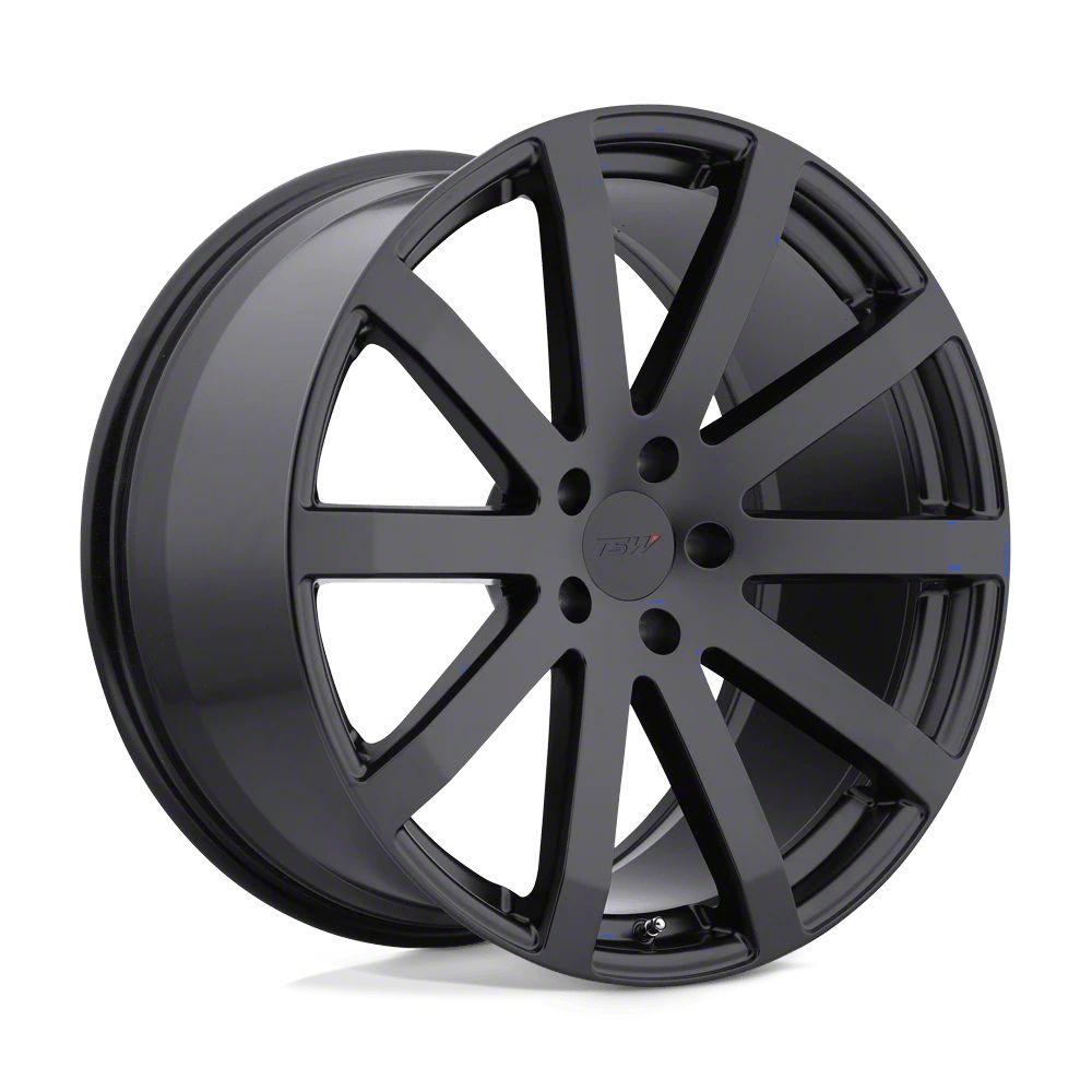 TSW Jeep Wrangler Brooklands Matte Black Wheel; 19x9.5 1995BRK205114M76 ...