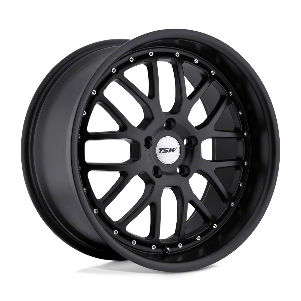 TSW Jeep Wrangler Valencia Matte Black Wheel; 20x10 2010VAL205114M76 ...