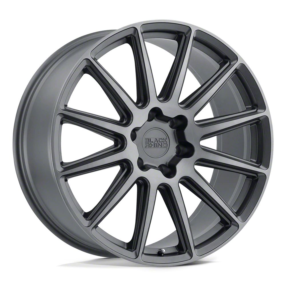 Black Rhino Frontier Waza Brushed Gunmetal 6-Lug Wheel; 20x9; 20mm ...