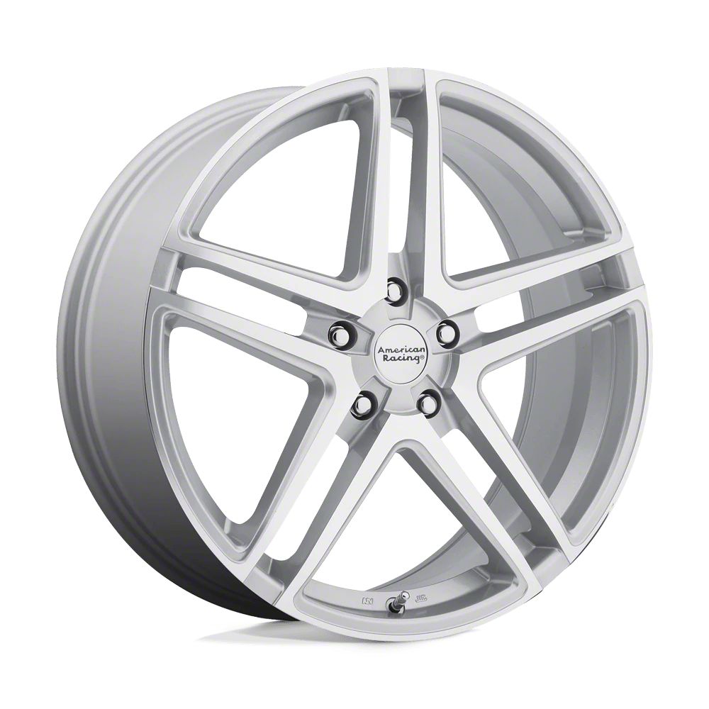 American Racing Jeep Wrangler AR907 Bright Silver Machined Wheel; 17x7 ...