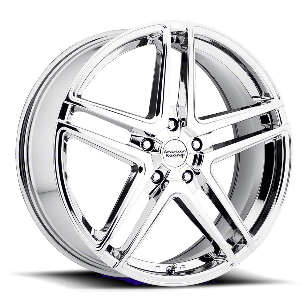 American Racing Jeep Wrangler AR907 PVD Chrome Wheel; 17x7.5 ...