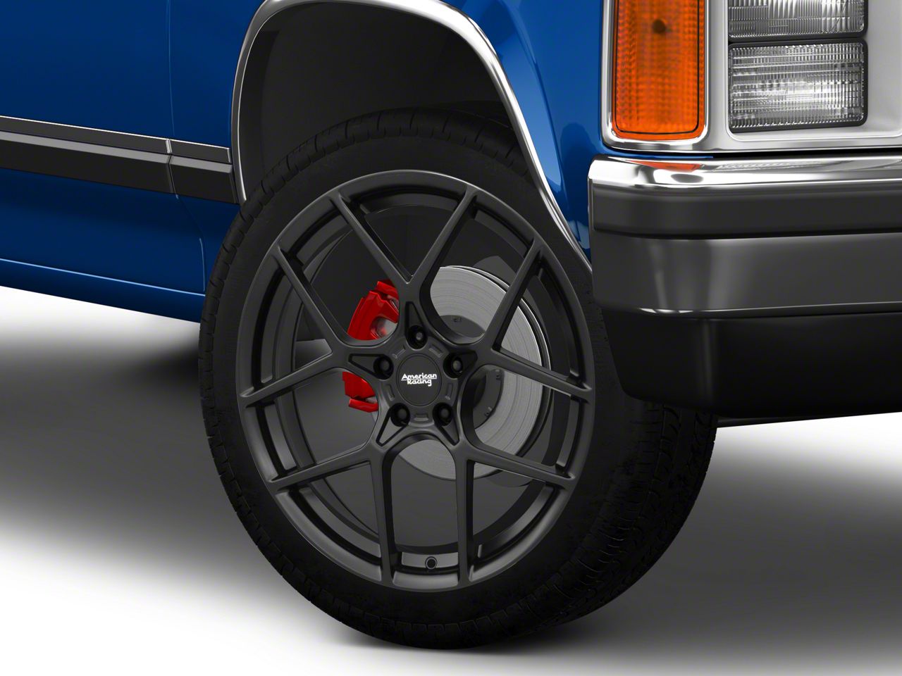 American Racing Jeep Grand Cherokee Crossfire Satin Black Wheel; 20x9 ...