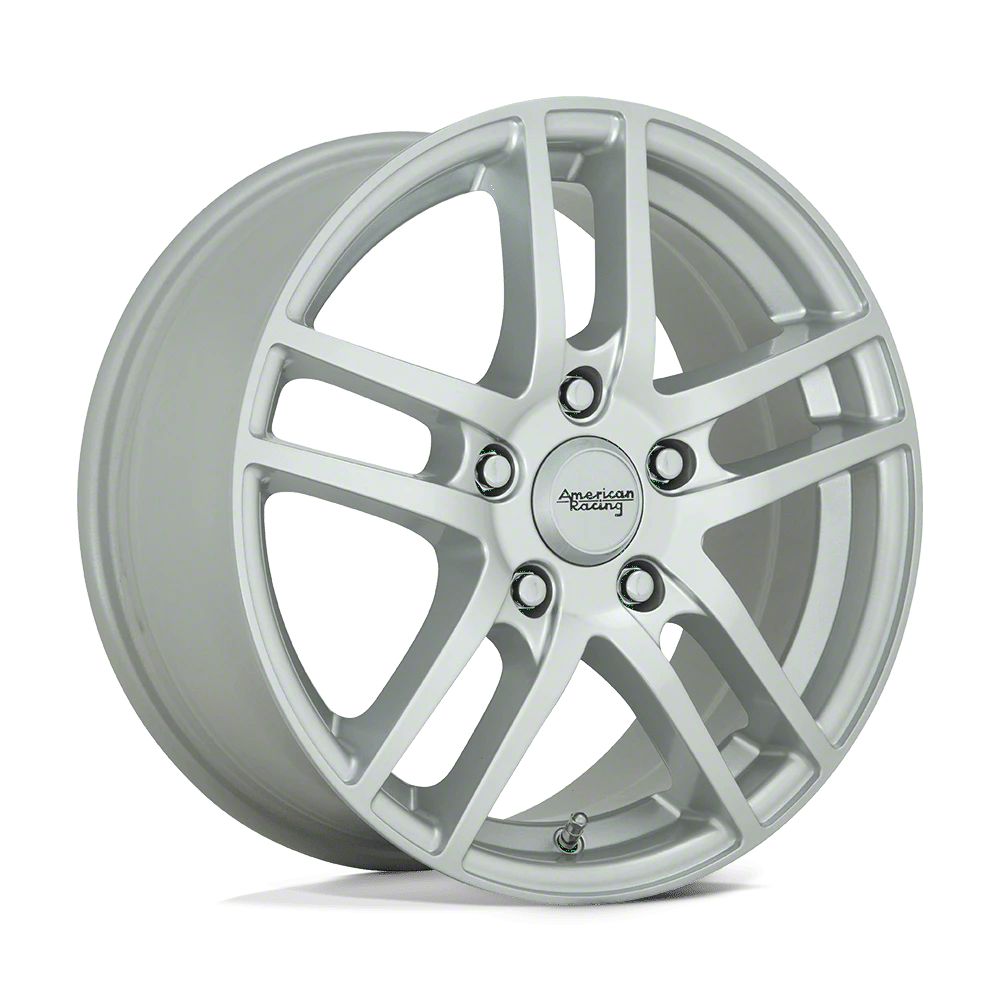 American Racing Jeep Wrangler AR929 Silver Wheel; 19x8.5 AR92998512445 ...