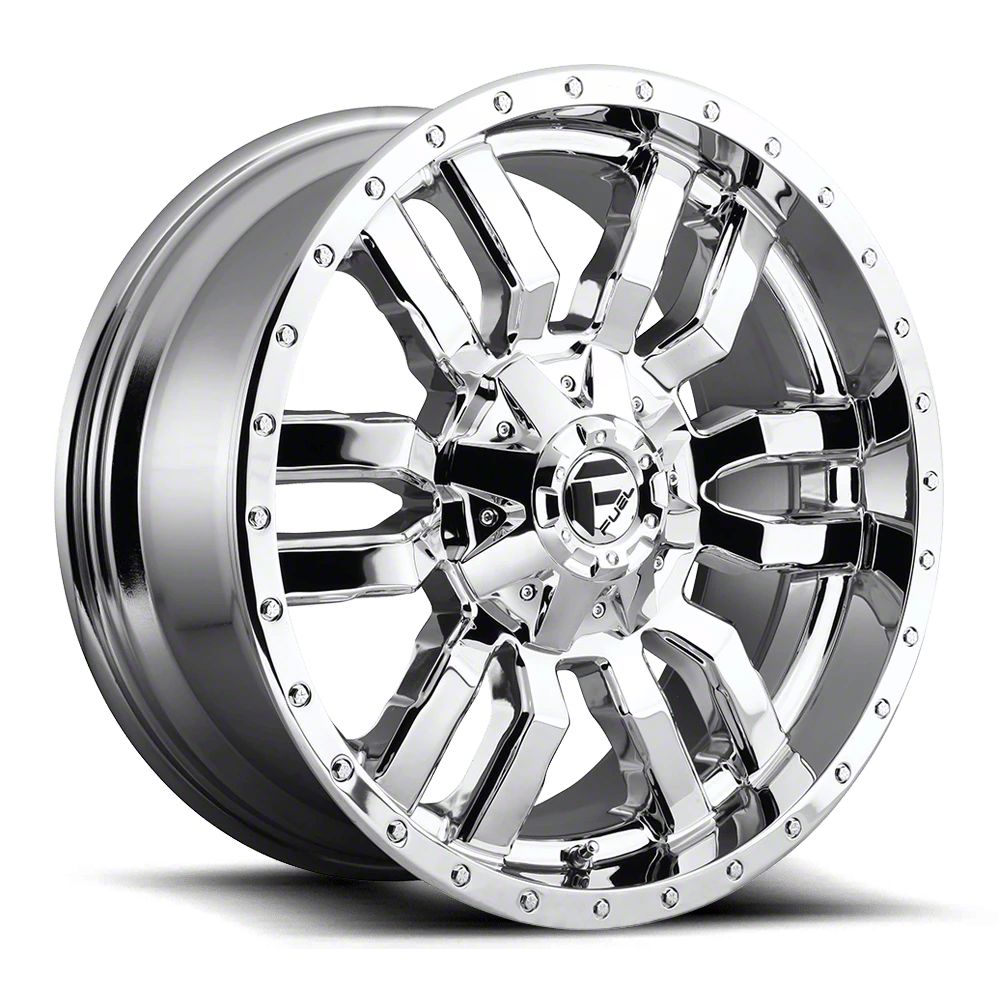 Fuel Wheels Tundra Sledge Chrome 5-Lug Wheel; 20x10; -18mm Offset ...