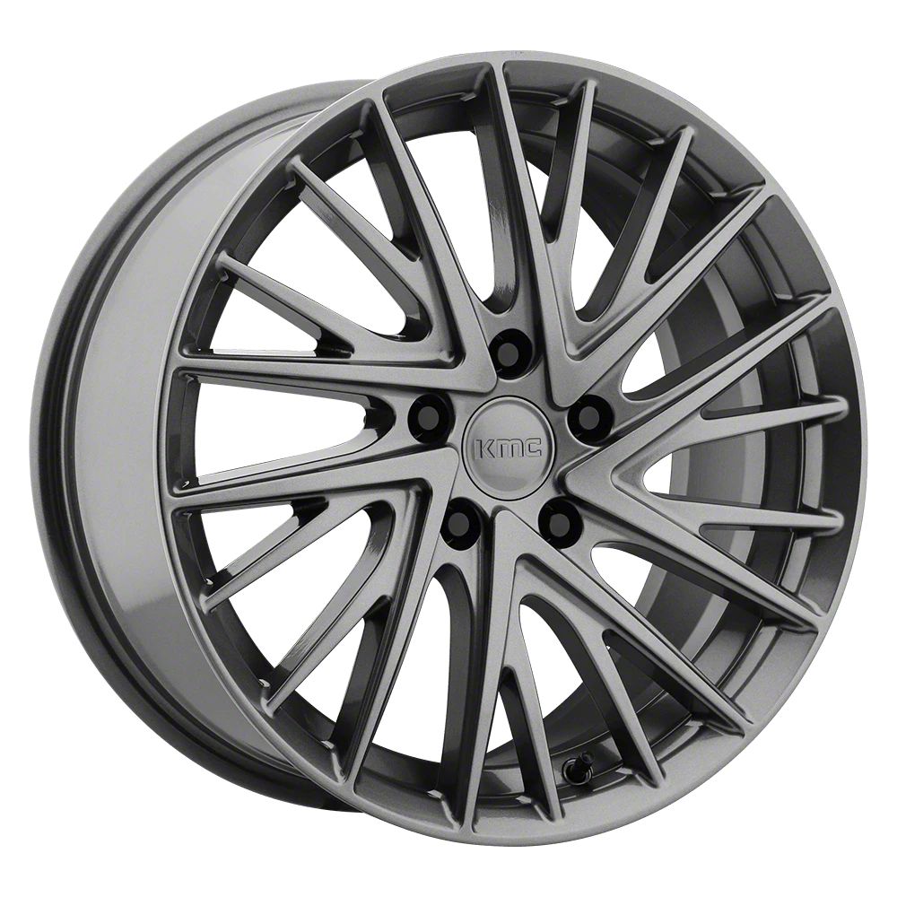 KMC Jeep Wrangler Newton Matte Graphite Wheel; 19x8 KM69798012438 (97 ...