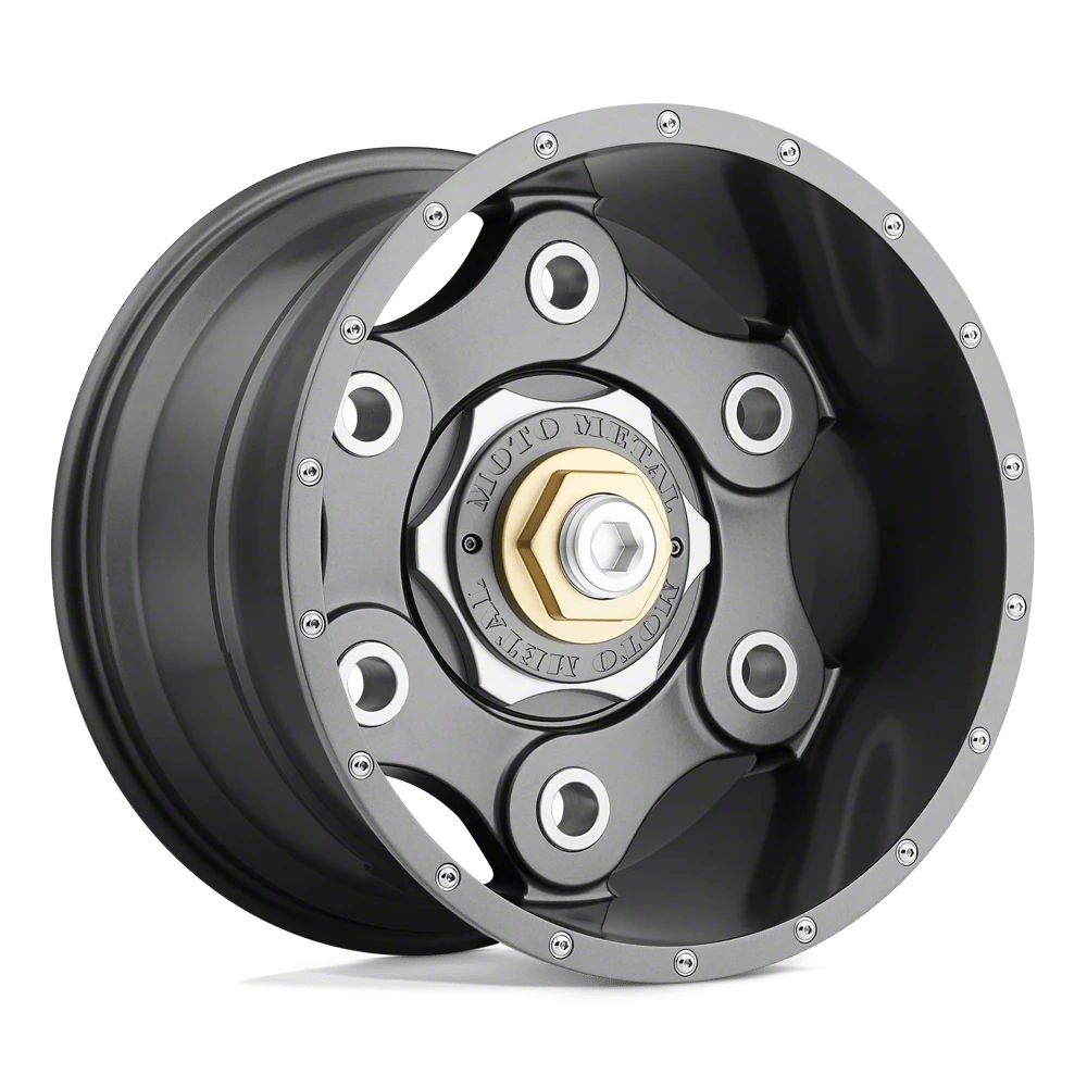 Moto Metal Jeep Wrangler Link Gunmetal Wheel; 18x10 MO97781035424N (07 ...