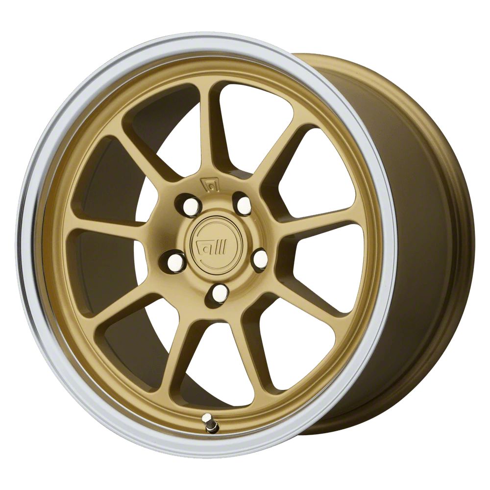 Motegi Jeep Cherokee MR135 Gold Center with Machined Lip Wheel; 17x8.5 ...