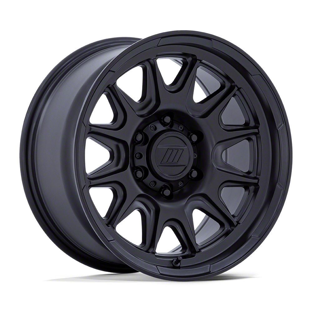Pro Comp Wheels Jeep Wrangler Pulse Matte Black Wheel; 17x8 ...