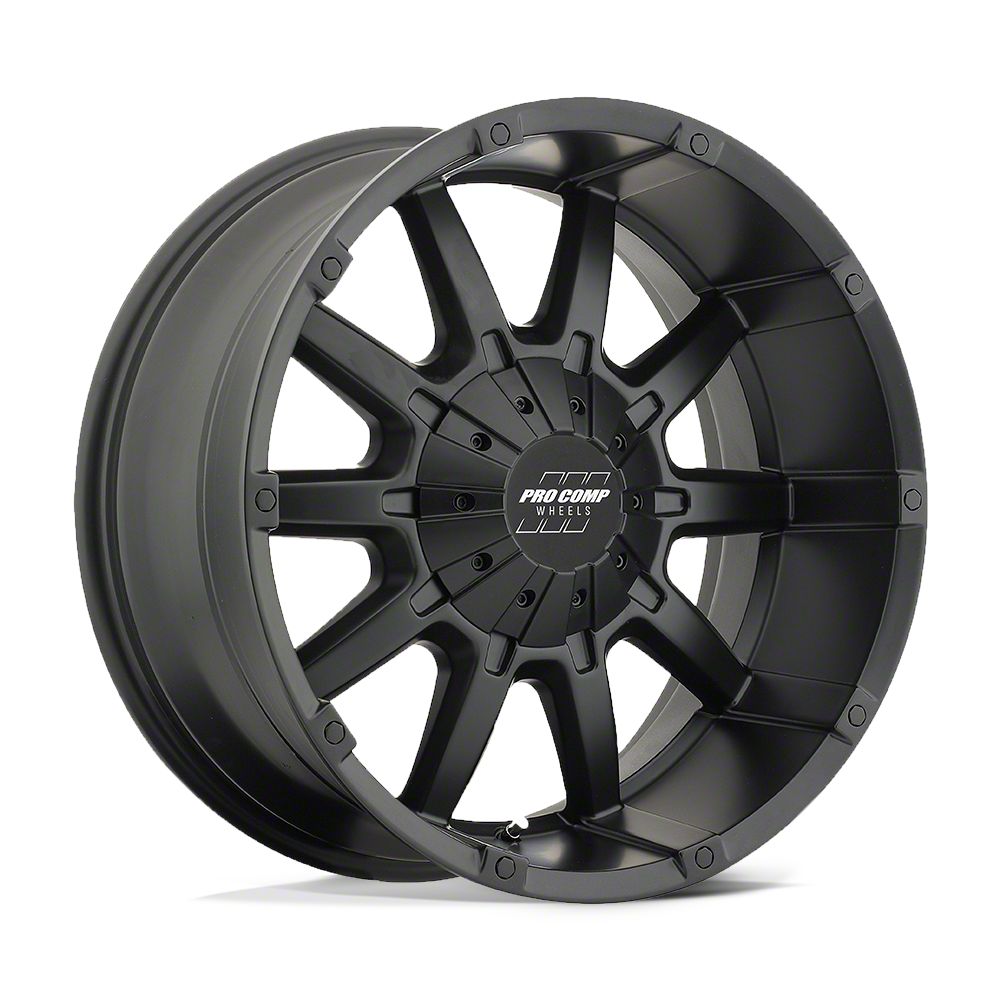 Pro Comp Wheels Jeep Grand Cherokee Gauge Satin Black Wheel; 20x9 ...