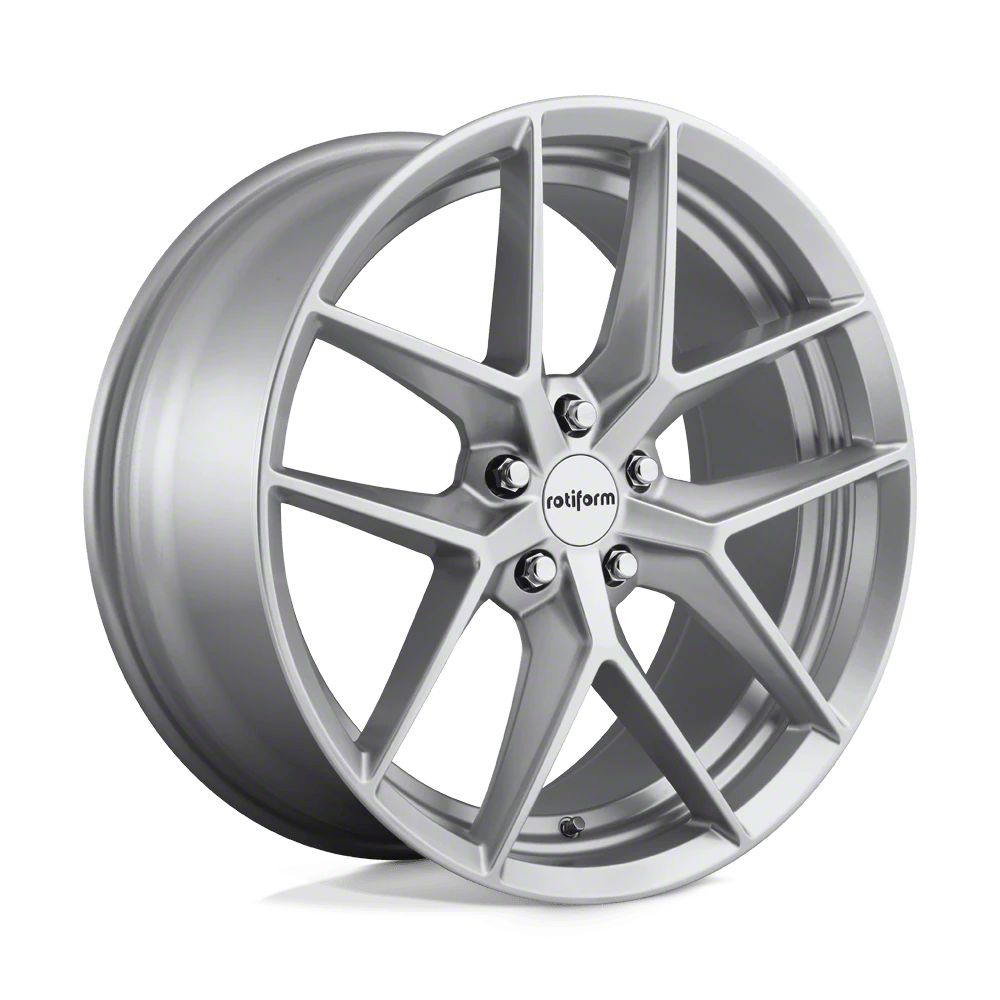 Rotiform Jeep Wrangler FLG Gloss Silver Wheel; 19x8.5 R133198565+45 (87 ...