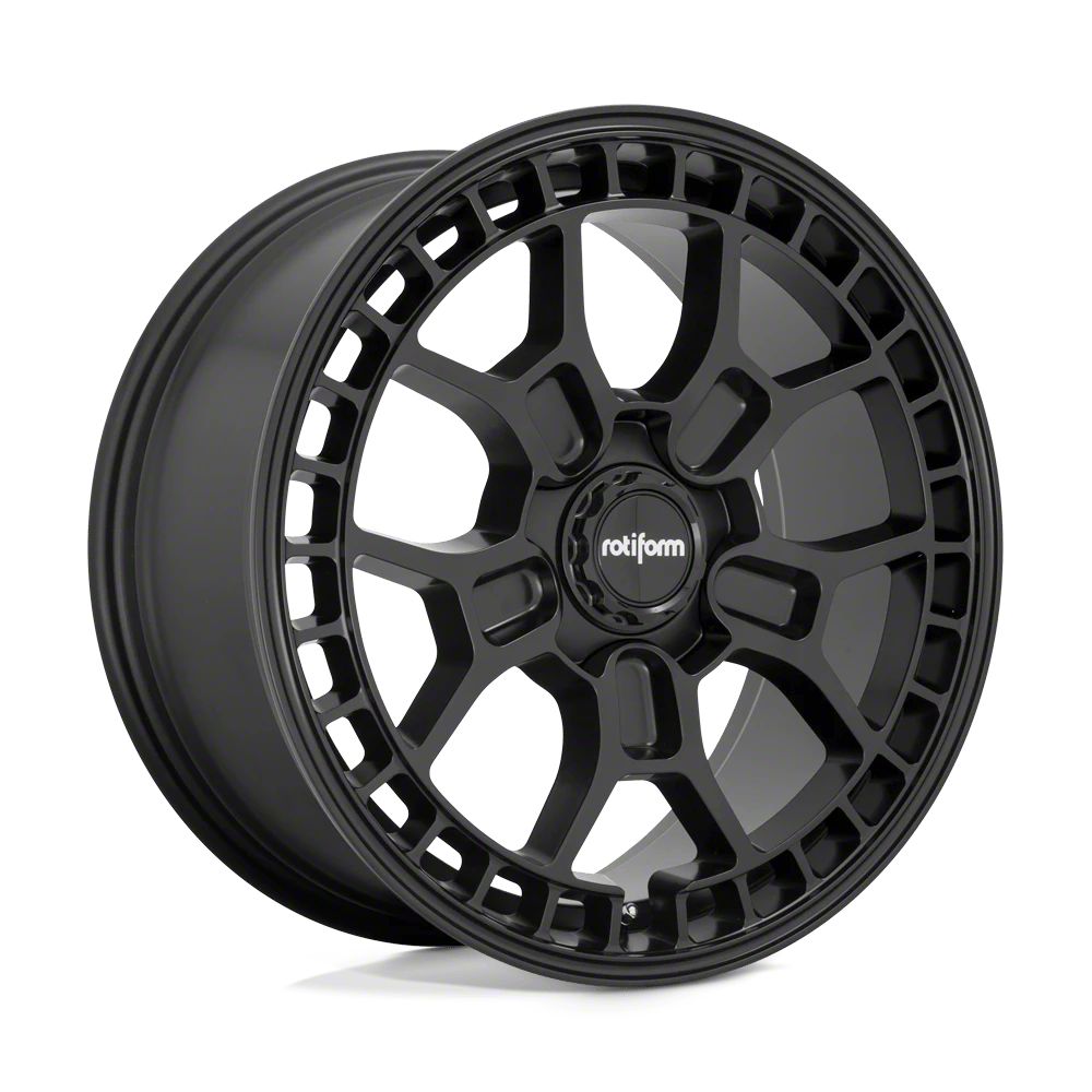 Rotiform Jeep Wrangler ZMO-M Matte Black Wheel; 19x8.5 R180198565+35 ...