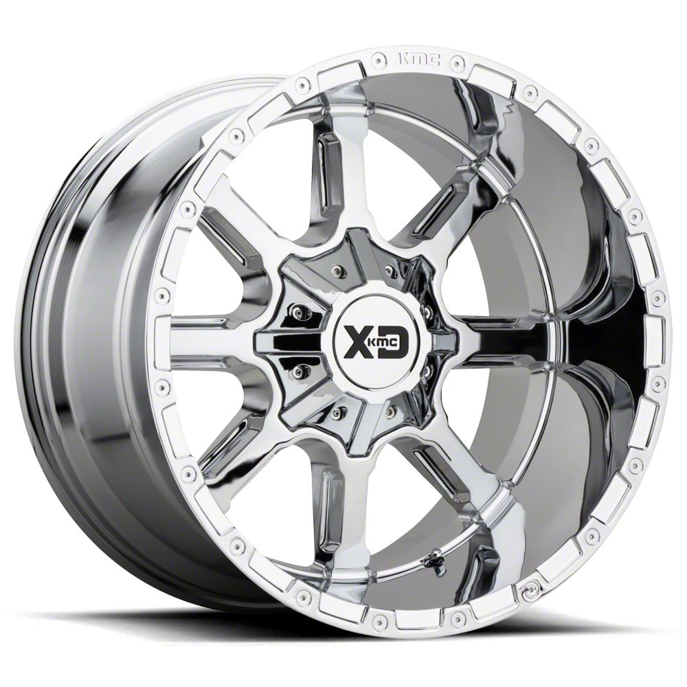 XD Jeep Wrangler Mammoth Chrome Wheel; 22x10 XD83822035212 (18-24 Jeep ...