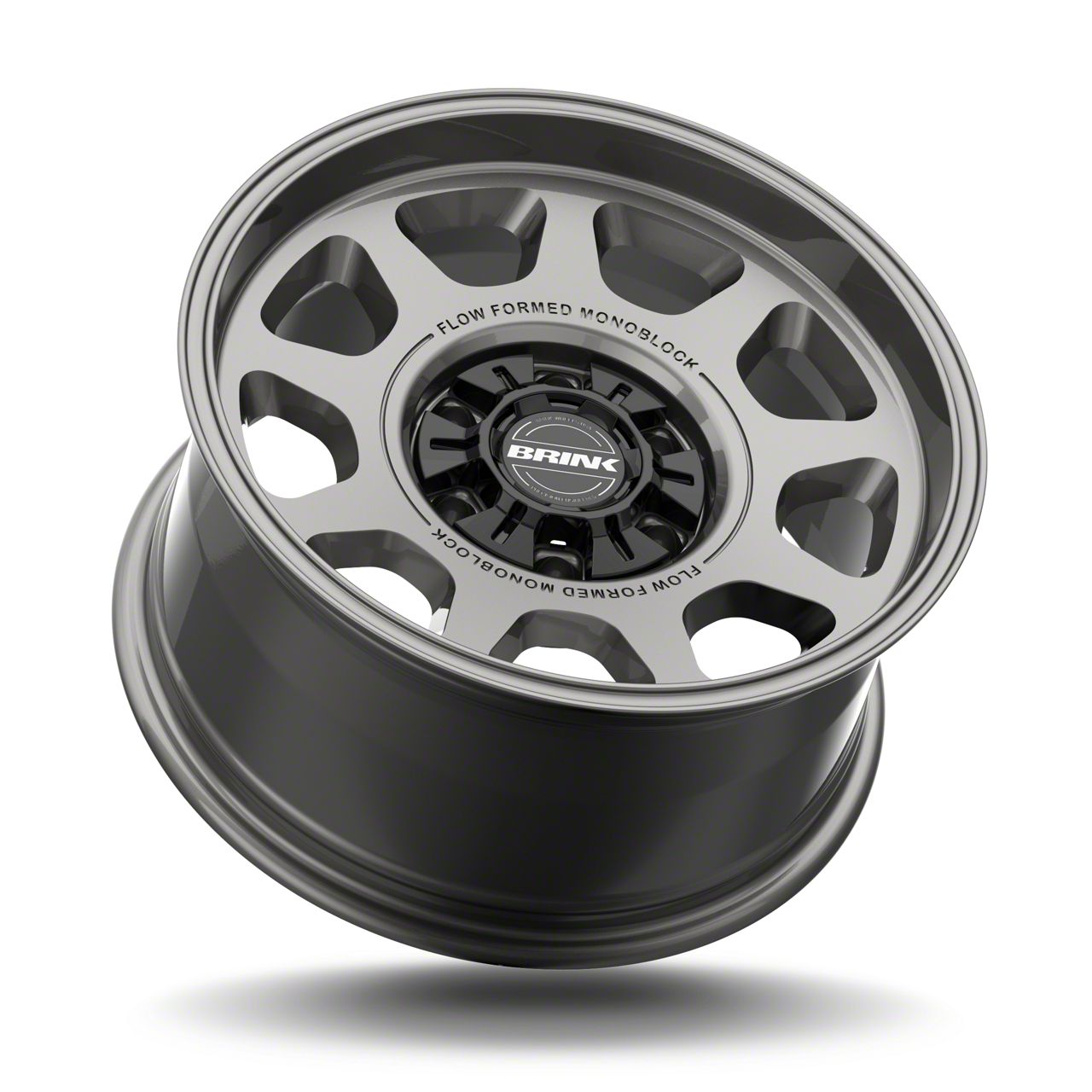 Brink Wheels Jeep Grand Cherokee Alpine Vivid Titanium Wheel; 17x9 B303 ...