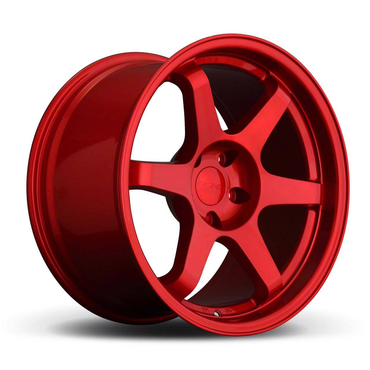 9Six9 Wheels Jeep Cherokee SIX-1 Candy Apple Red Wheel; 18x8.5; 20mm ...