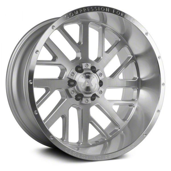 Axe Wheels Jeep Wrangler Ax2 1 Silver Wheel 22x12 44mm Offset