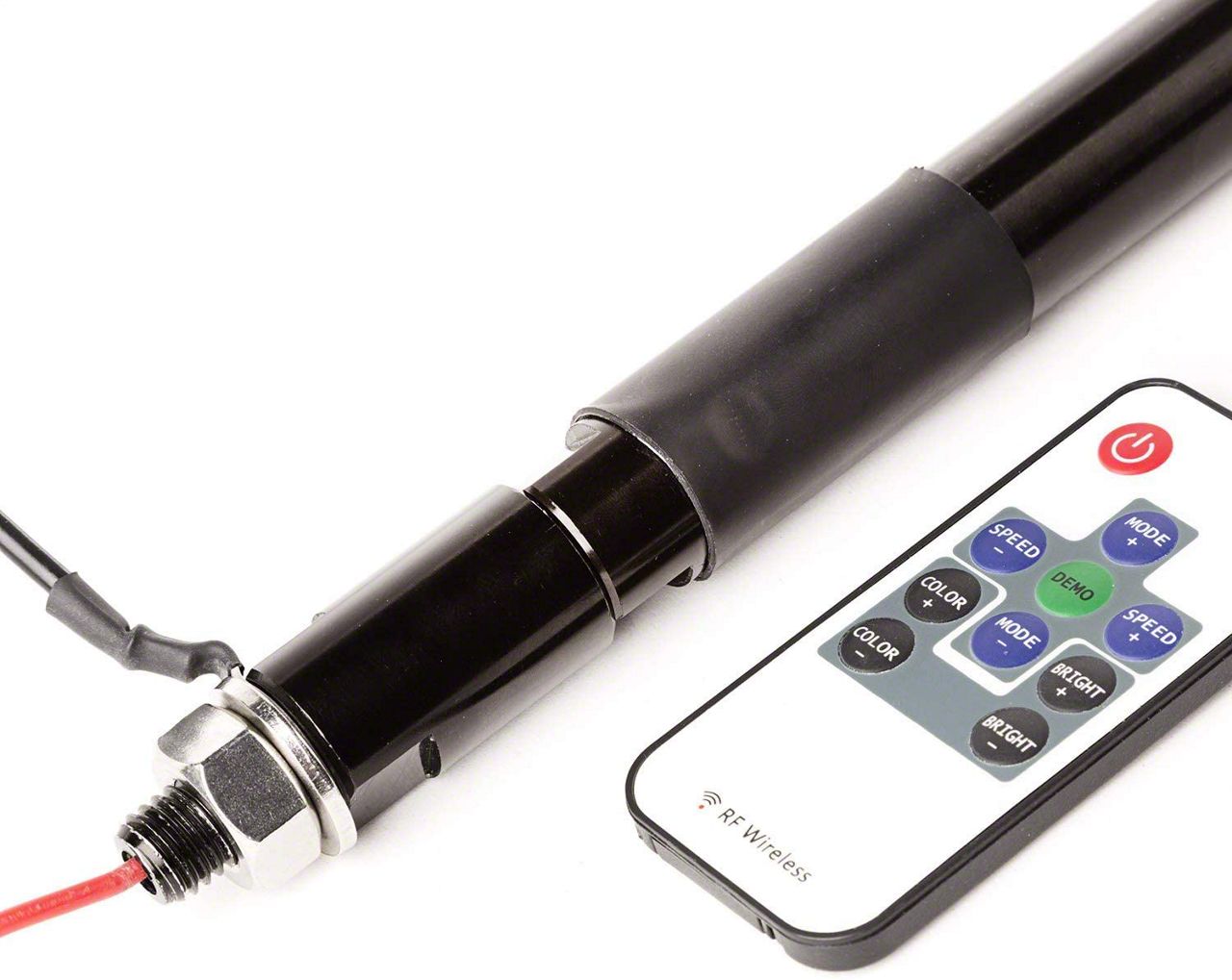 Rugged Ridge Bronco RGB Lighted Whip with Controller; 39-Inch 11250.20 ...