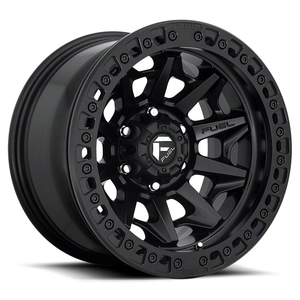 Fuel Wheels Silverado 1500 Covert Beadlock Matte Black 6-Lug Wheel ...