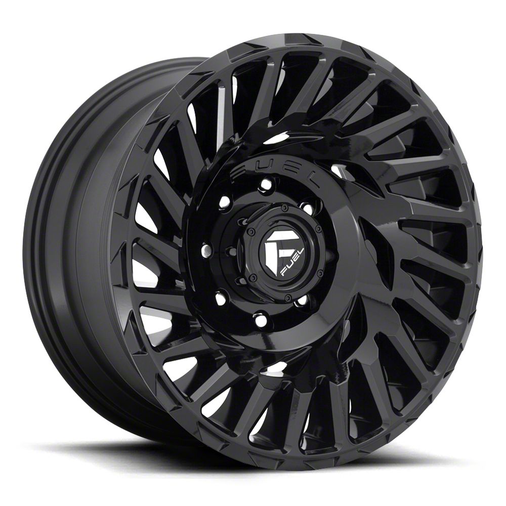 Fuel Wheels Tundra Cyclone Gloss Black 6-Lug Wheel; 18x9; -12mm Offset ...