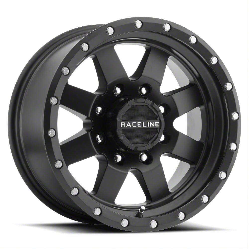 Raceline Toyota 4-Runner Defender Gloss Black 6-Lug Wheel; 18x9; -12mm ...