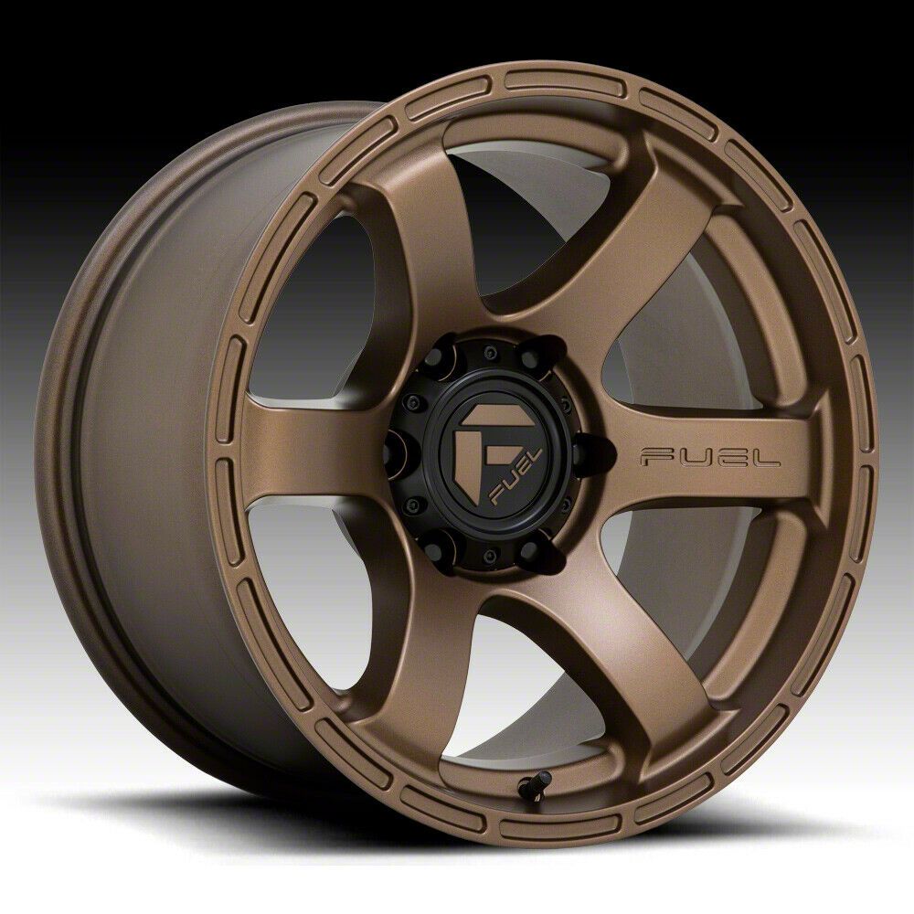 Fuel Wheels Toyota 4-Runner Rush Matte Bronze 6-Lug Wheel; 18x9; 20mm ...