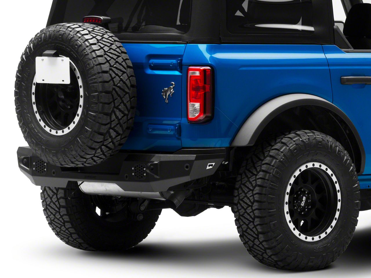 Barricade Bronco HD Rear Bumper FB14617 (21-24 Bronco, Excluding Raptor ...