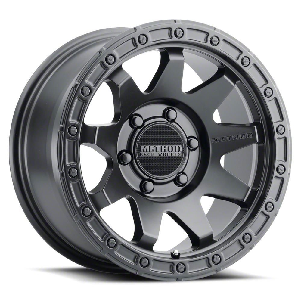 Method Race Wheels Tacoma MR317 Matte Black 6-Lug Wheel; 18x9; 18mm ...