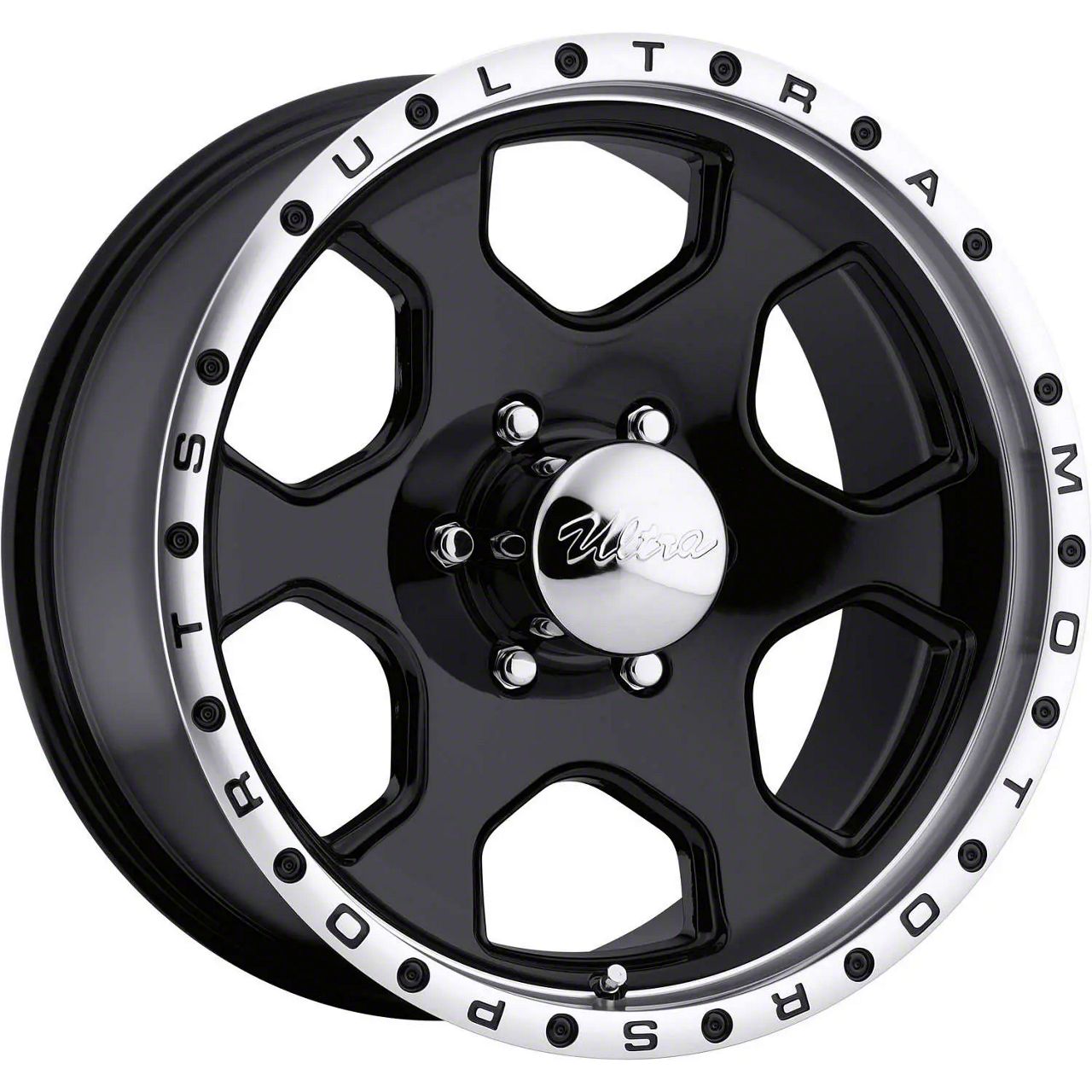 Ultra Wheels Toyota 4-Runner Rogue Gloss Black Machined 6-Lug Wheel ...