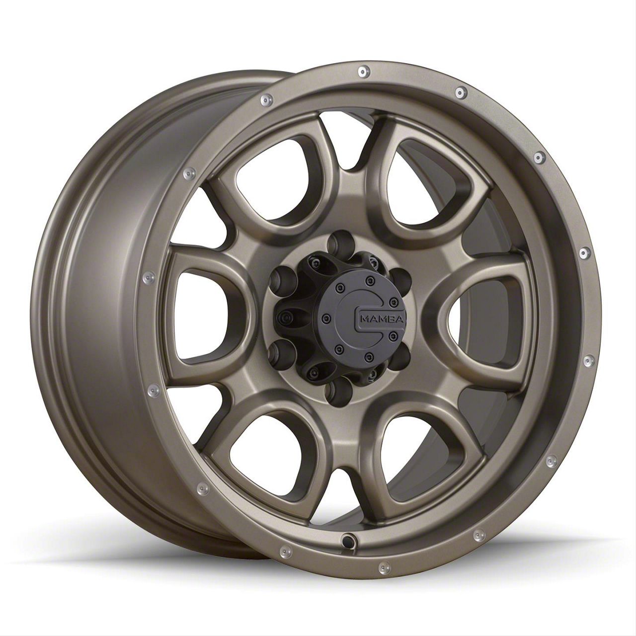 Mamba Offroad Wheels RAM 1500 Type M19 Matte Bronze 6-Lug Wheel; 18x9 ...