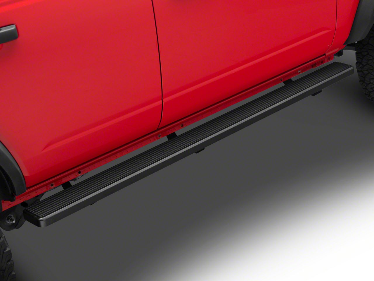 Bronco 5-Inch iStep Running Boards; Black (21-23 Bronco 4-Door) - Free ...