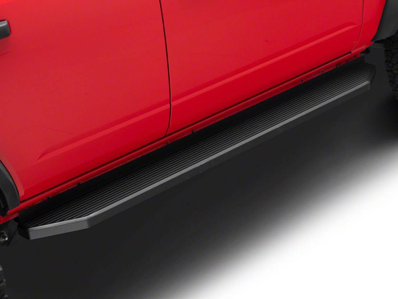 Bronco H-Style Running Boards; Black (21-24 Bronco 4-Door) - Free Shipping