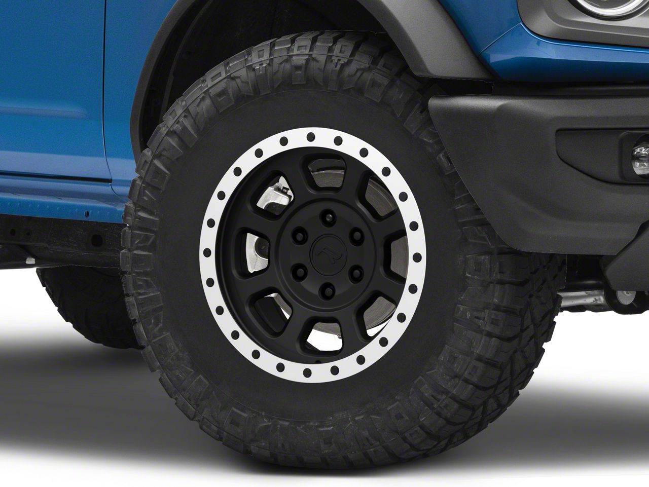 Rovos Wheels Bronco Kalahari Satin Black 6-Lug Wheel; 17x8.5; 0mm ...