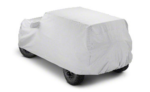 MasterTop Bronco Full Car Cover; Gray 81122109 (21-24 Bronco 4-Door ...