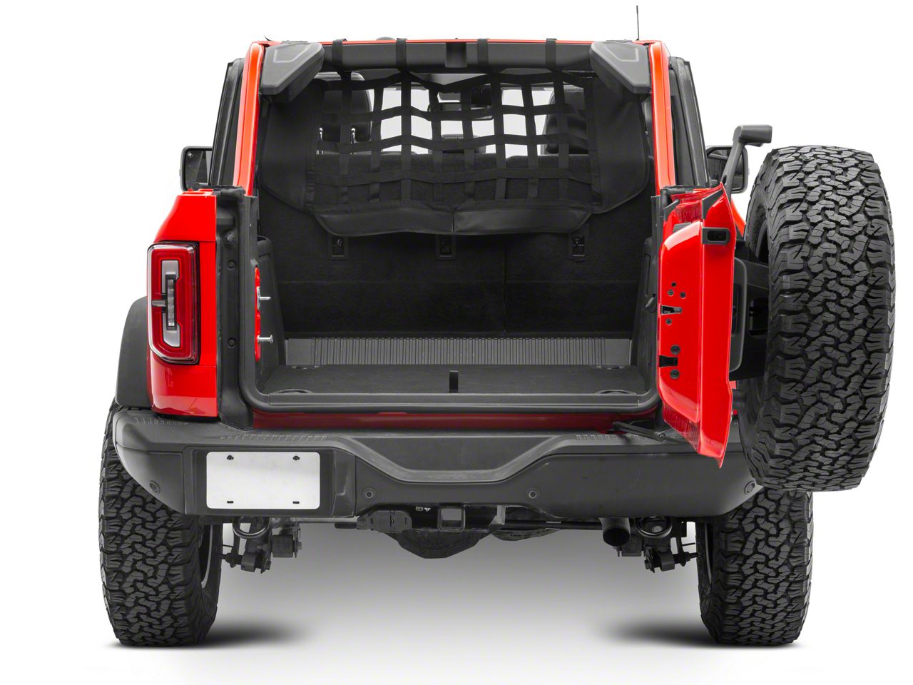 RedRock Bronco Rear Cargo Pet Net Divider FB20486 (21-24 Bronco 4-Door ...