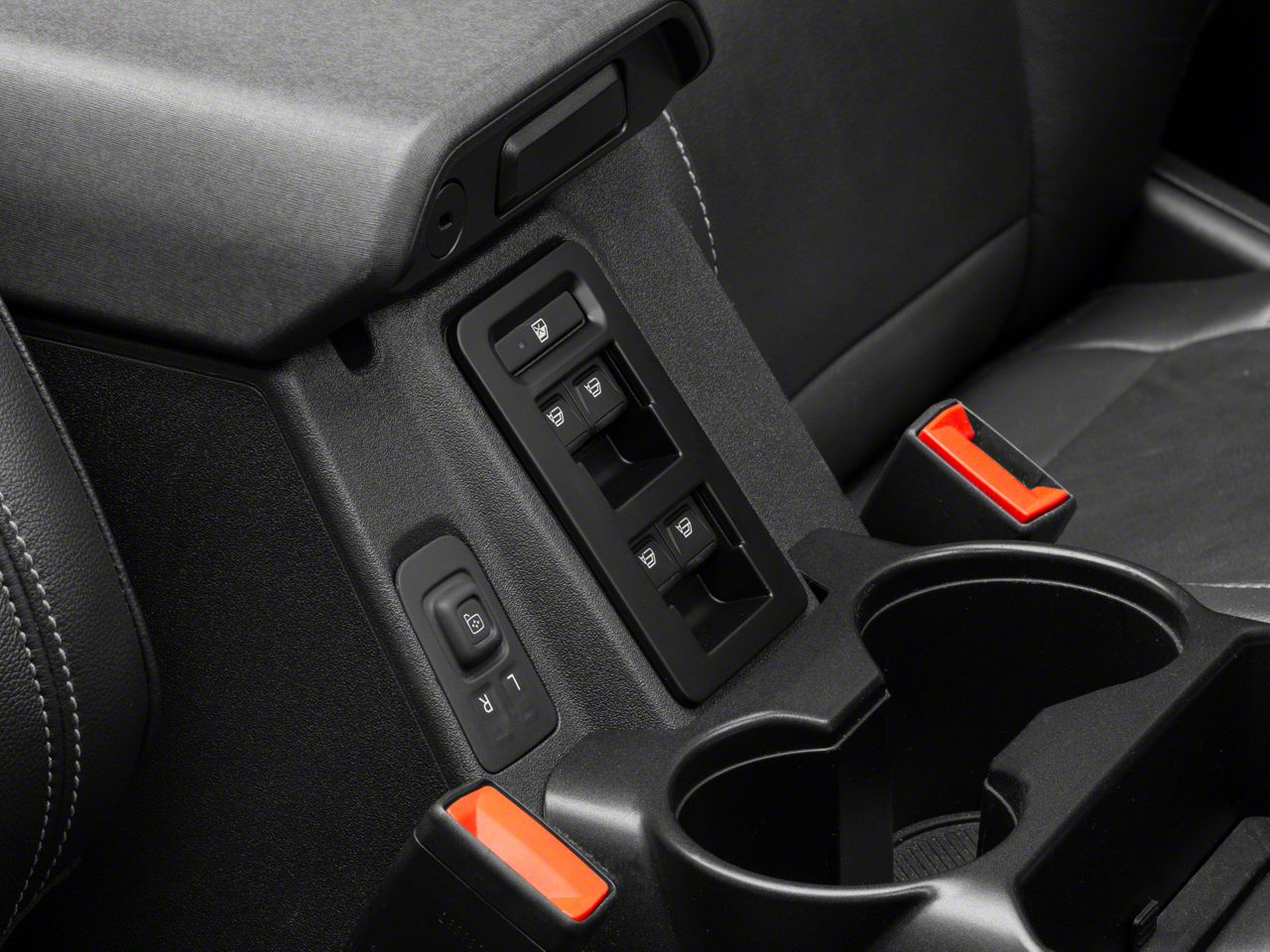 RedRock Bronco Window Switch Cover Trim; Matte Black FB20488 (21-24 ...