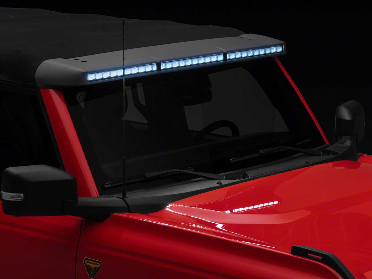 Oracle Bronco Integrated Windshield Roof LED Light Bar System ...