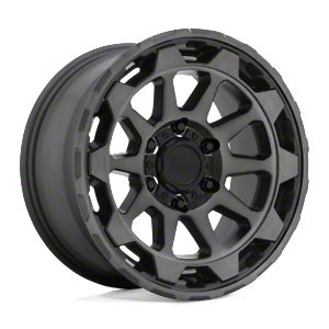 Black Rhino Bronco Rotor Matte Gunmetal 6-Lug Wheel; 20x9; 12mm Offset ...
