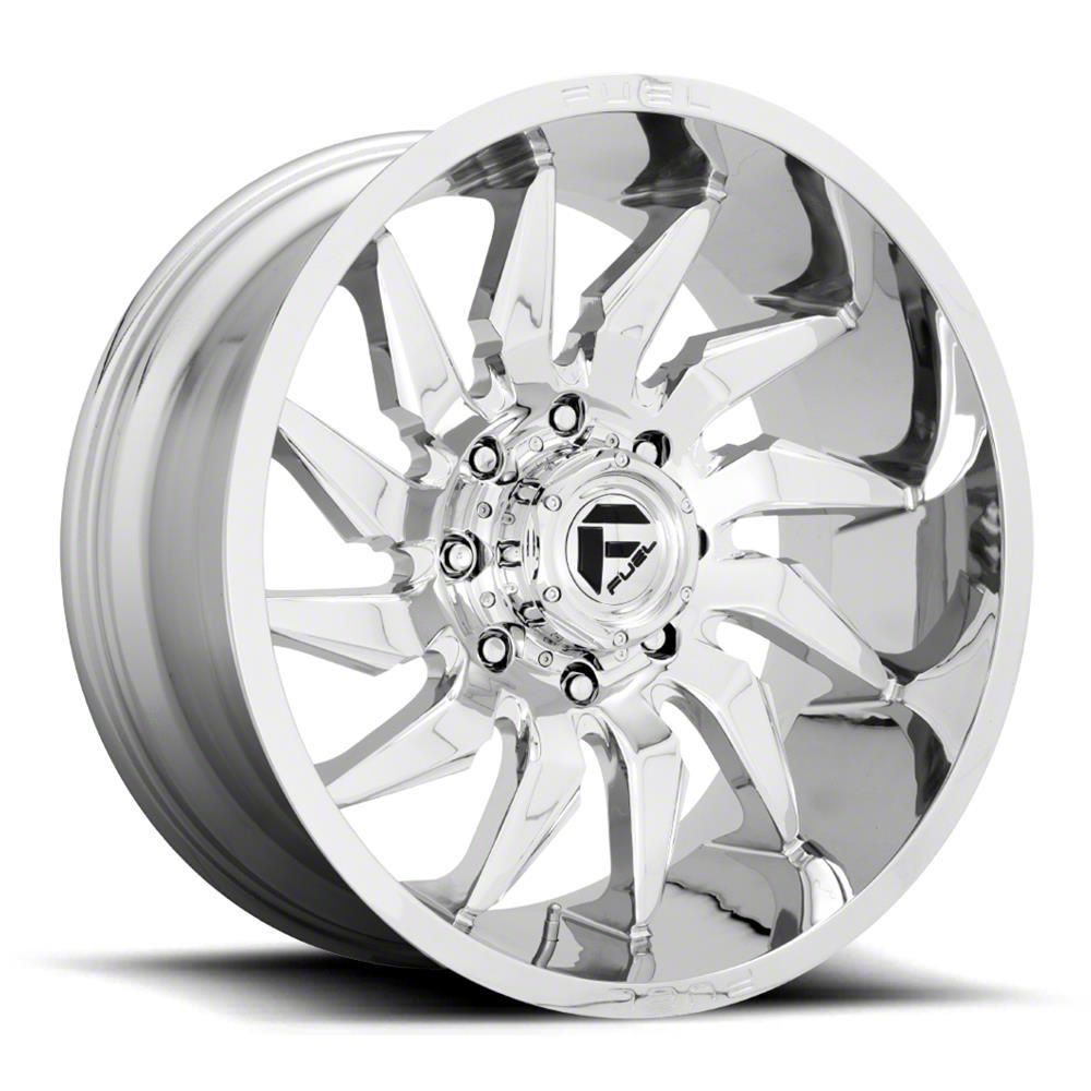 Fuel Wheels Bronco Saber Chrome 6-Lug Wheel; 24x12; -44mm Offset ...