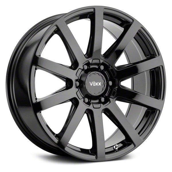 Voxx Bronco Vento Gloss Black 6-Lug Wheel; 20x9; 30mm Offset VEN 290 ...