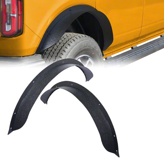 Bronco Rear Fender Flares (21-24 Bronco 4-Door, Excluding Raptor ...