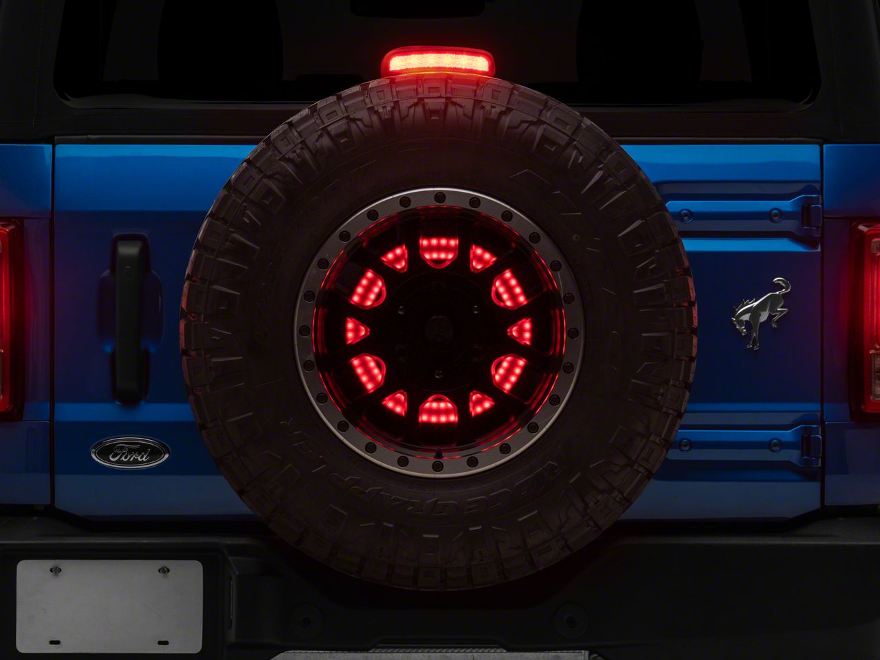 Raxiom Bronco LED Spare Tire Mounted Third Brake Light FB25795 (21-24 ...