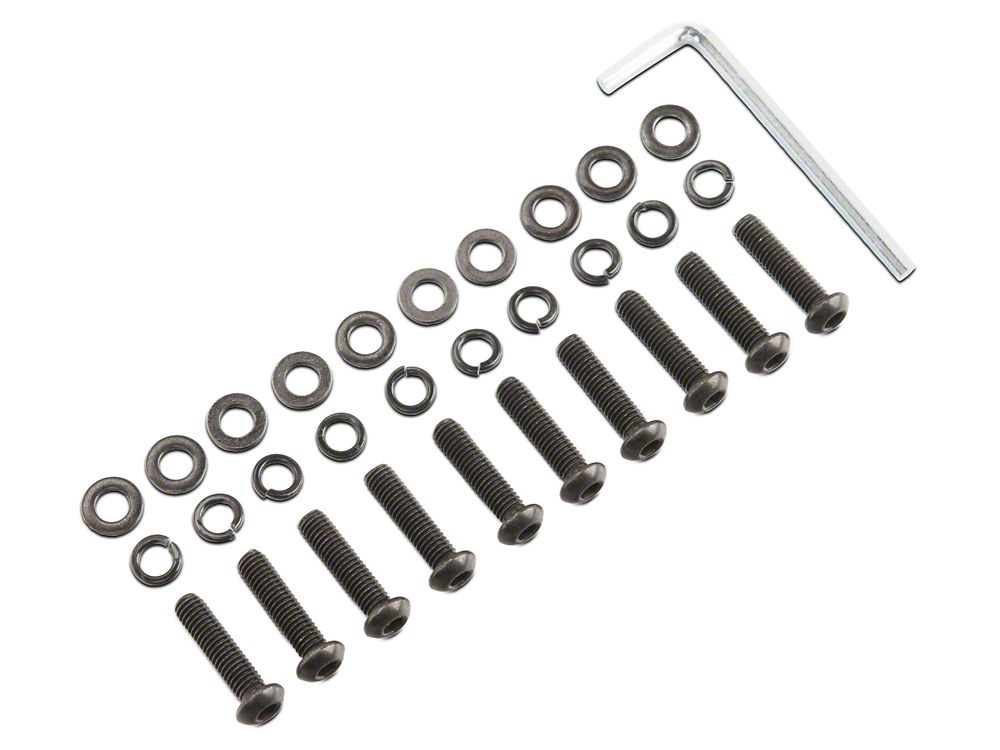 Barricade Replacement Fender Flare Hardware Kit for FB14610 Only (21-25 Bronco 2-Door) | Barricade