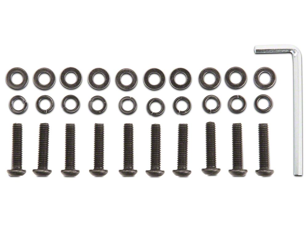 Barricade Replacement Fender Flare Hardware Kit for FB14610 Only (21-25 Bronco 2-Door) | Barricade