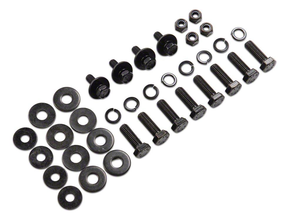 Barricade Replacement Rocker Step Hardware Kit for FB7566 Only (21-24 Bronco 2-Door) | Barricade