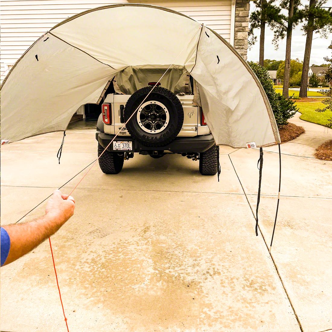 Trail Gear Oasis Bronco Trail Cover; Grey MMW701 (21-23 Bronco 2-Door ...