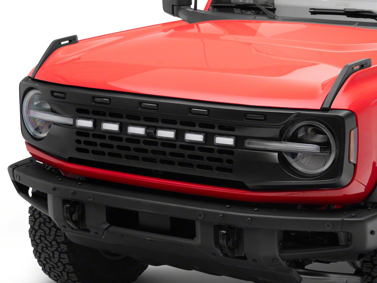 MP Concepts Bronco Grille with LED Lighting FB28143 (21-24 Bronco ...