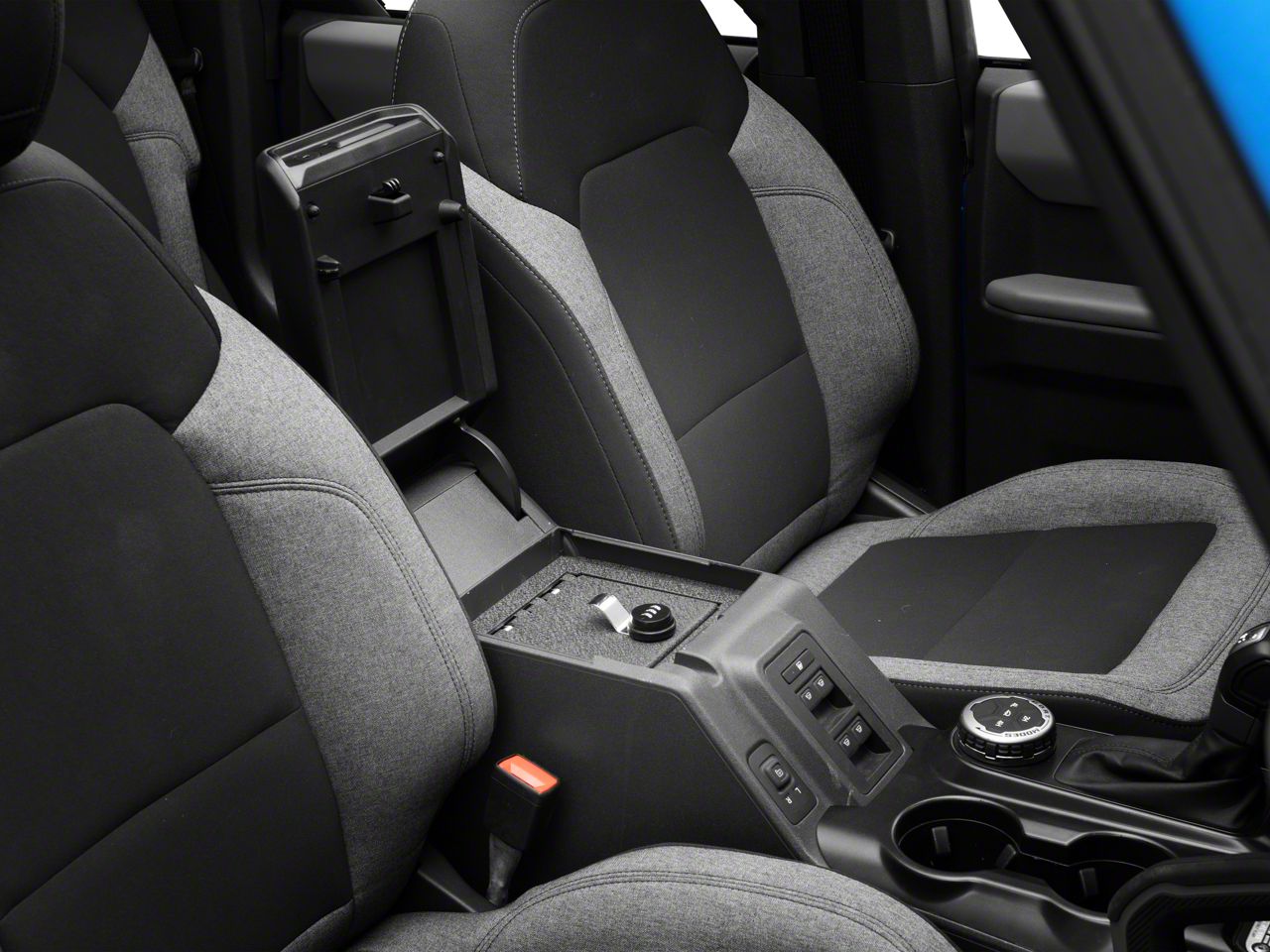 RedRock Bronco Center Console Lock Box FB28144 (21-24 Bronco) - Free ...
