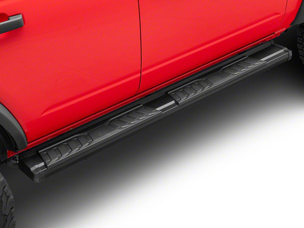 Barricade S6 Running Boards; Textured Black (21-25 Bronco 4-Door) | Barricade