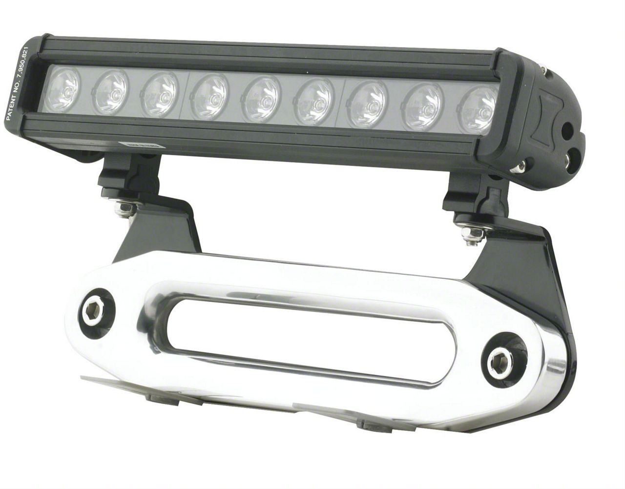 Smittybilt Bronco Light Mount for Aluminum Hawse Fairlead 2814 - Free ...