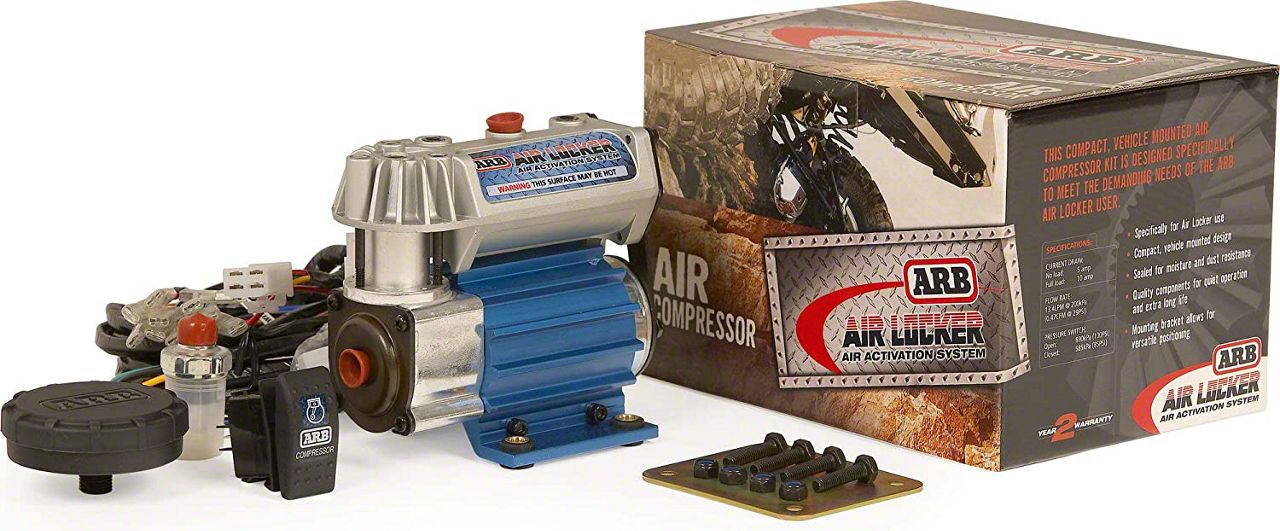 ARB Bronco Twin High Performance 12 Volt Portable Air Compressor ...